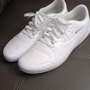 Puma | Shoes | Puma White Sneakers Sleek Minimalist Design | Poshmark